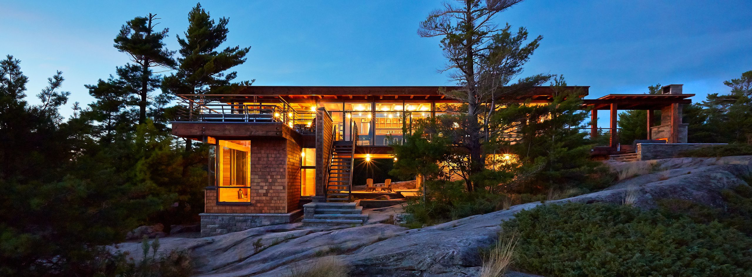 Georgian Bay Cottage by Architect Charles Gane | CORE Architects Inc.