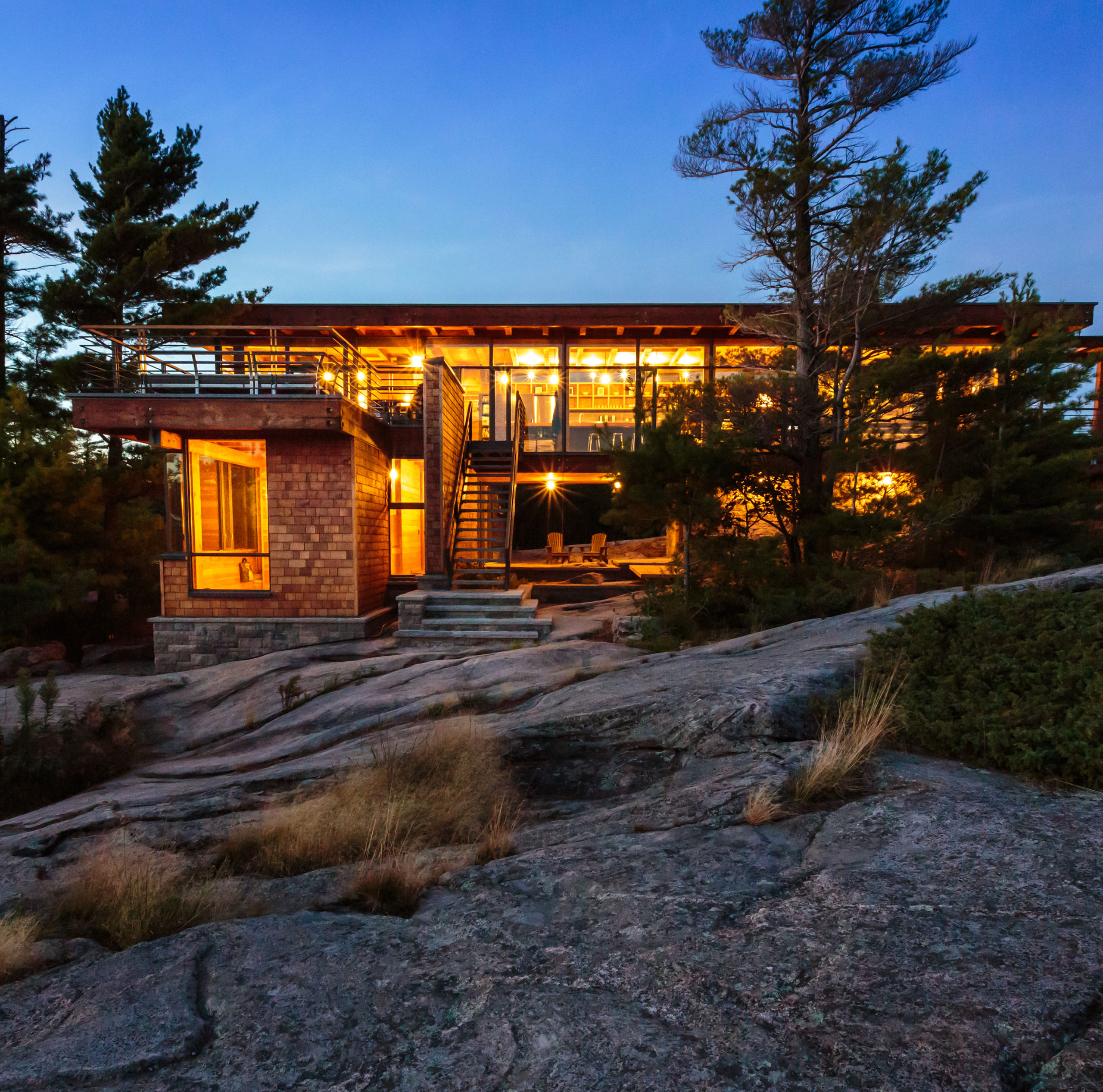 Monument Channel Cottage - Georgian Bay | CORE Architects Inc.