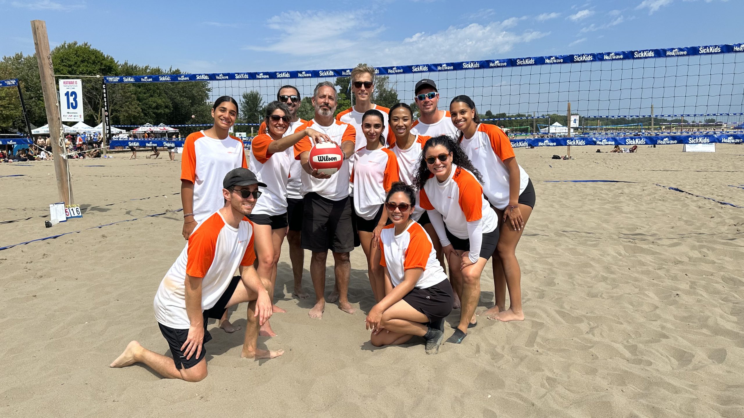 Heatwave for SickKids Beach Volleyball Team Challenge 2024 - CORE ...
