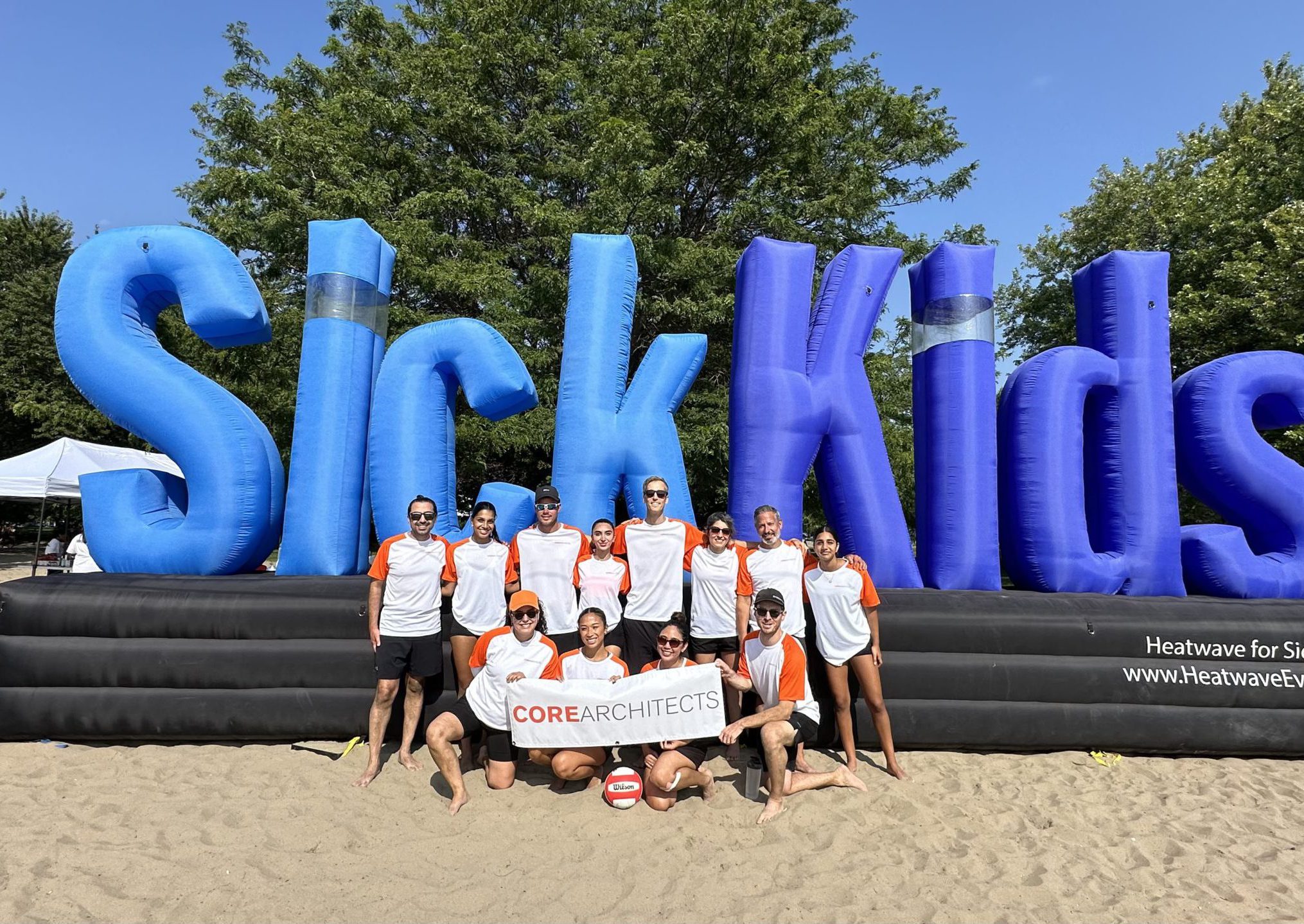 Heatwave for SickKids Beach Volleyball Team Challenge 2024 - CORE ...