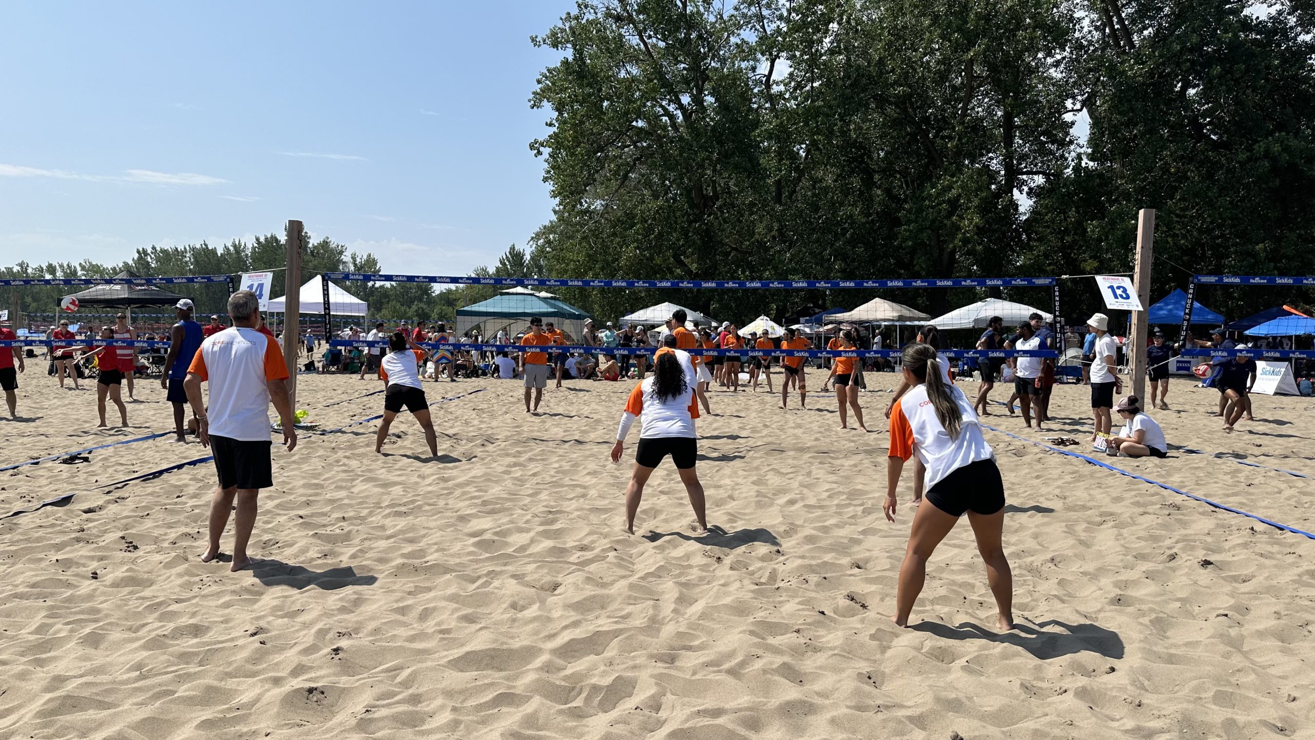 Heatwave for SickKids Beach Volleyball Team Challenge 2024 - CORE ...